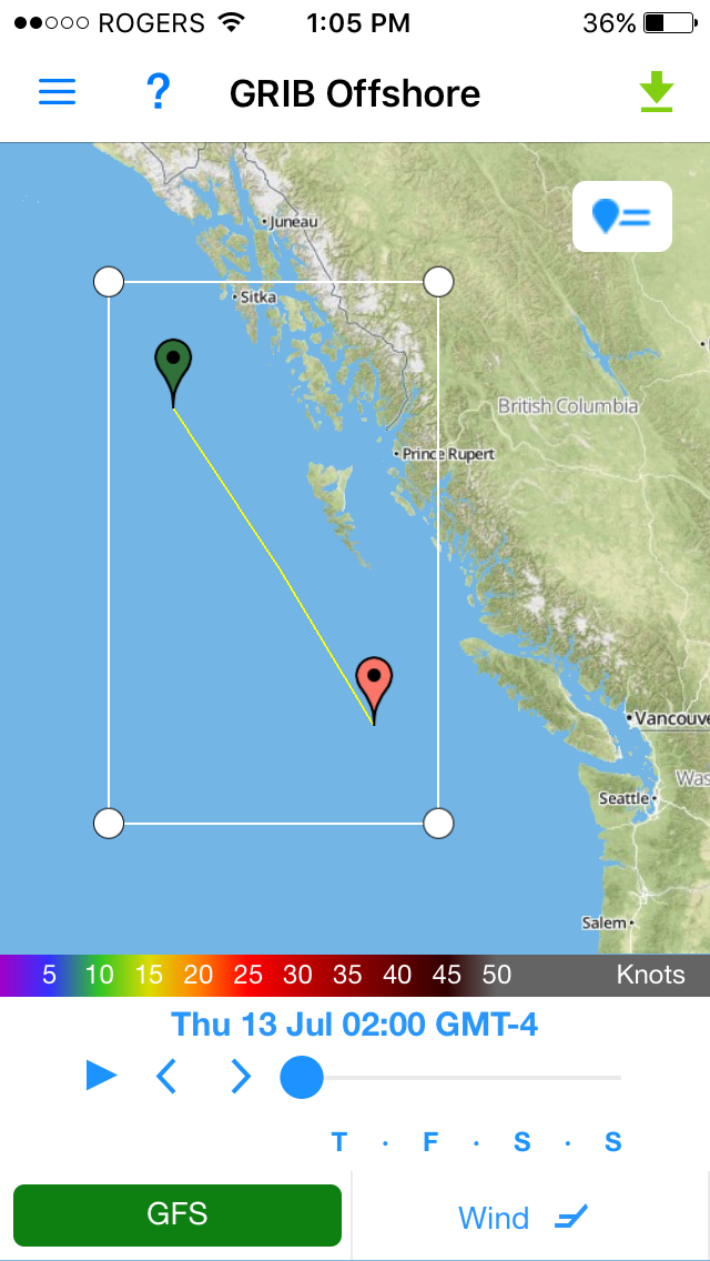 Iridium GO! - PredictWind App – BlueCosmo