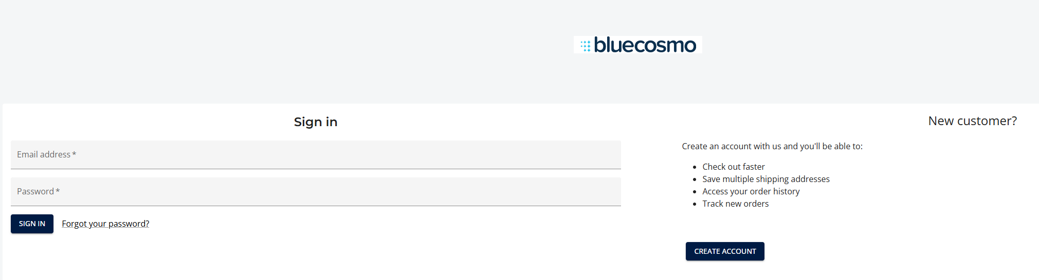 Bluecosmo Activation Portal – BlueCosmo
